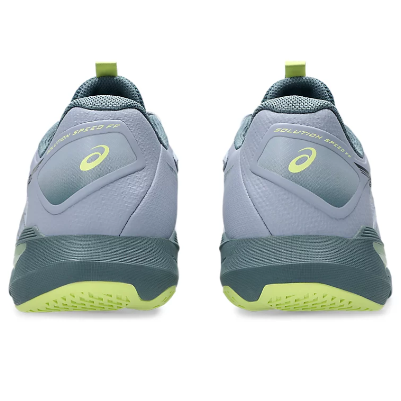 Shop the Asics Solution Speed FF4 1041A532-400 Grey Blue Mens Tennis ...